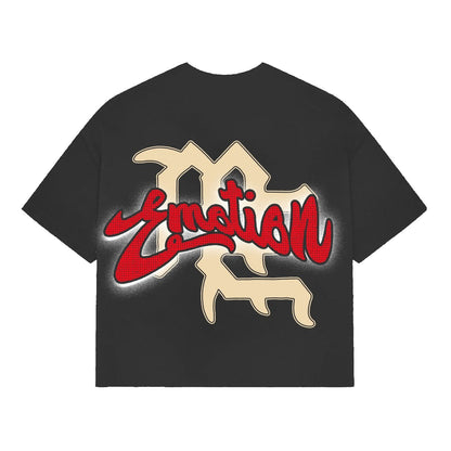 MIXED EMOTION CROPPED BLINDED ANGEL TEE – KITSUNE HYPE DEPT